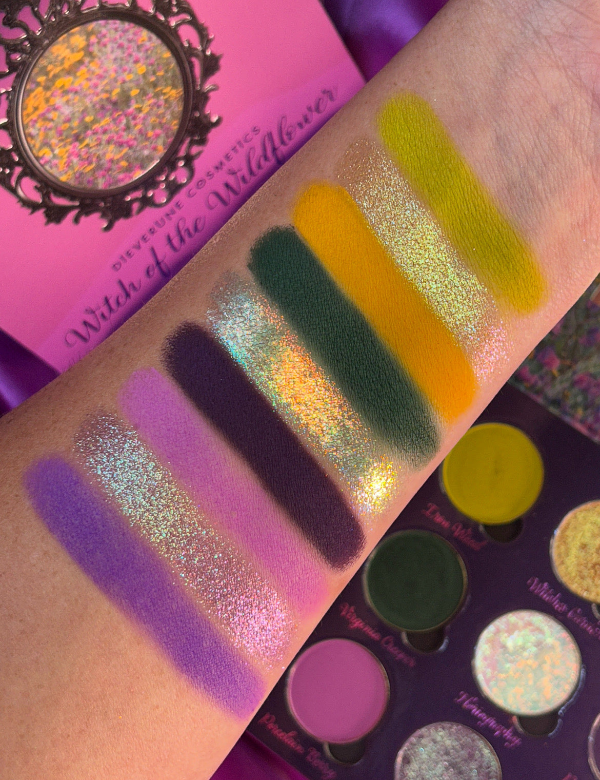 Witch Of The Wildflower Palette – Dieverune Cosmetics
